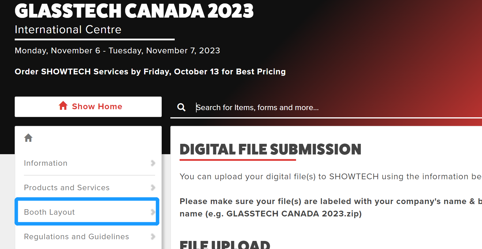 Exhibitor Manaual - Glasstech Canada